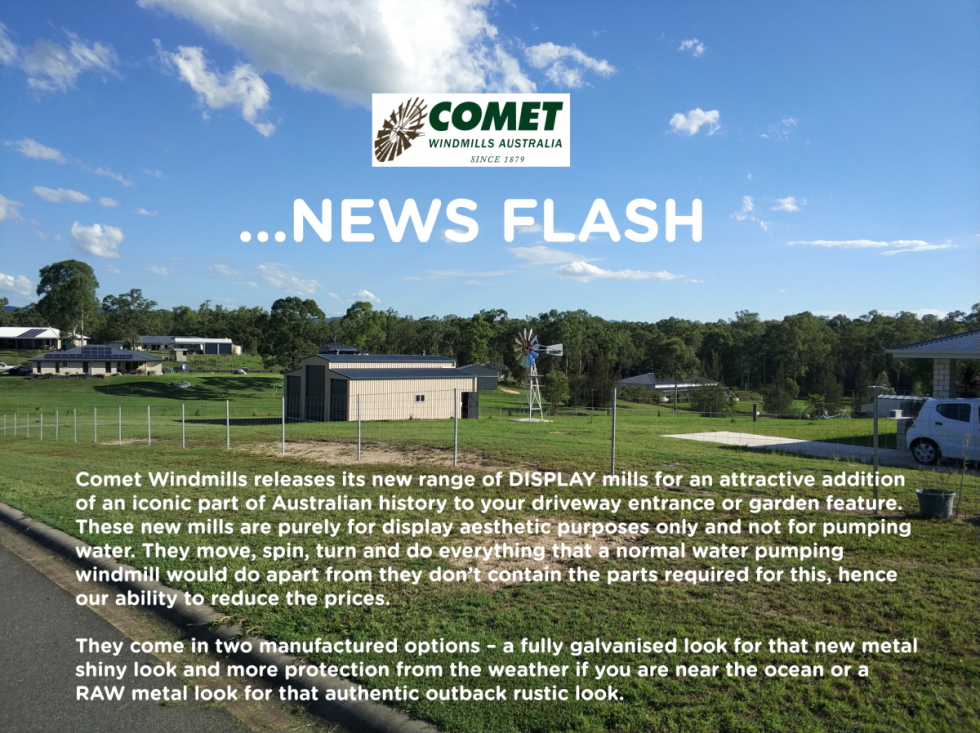 Comet Windmills Australia Pty Ltd – The original renewable energy company